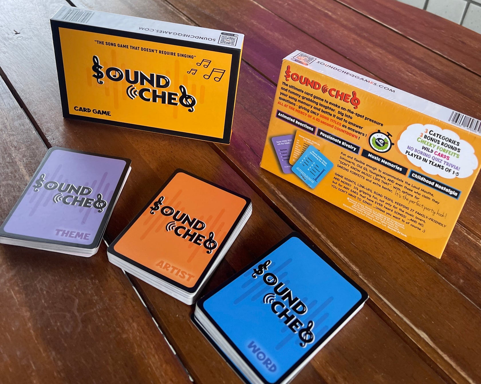 SOUND CHEQ Card Game – SOUND CHEQ GAMES